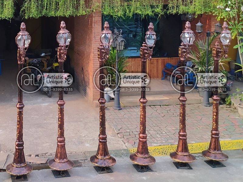 Tiang Lampu Jalan Minimalis Berkualitas | Ayem Tentrem Logam