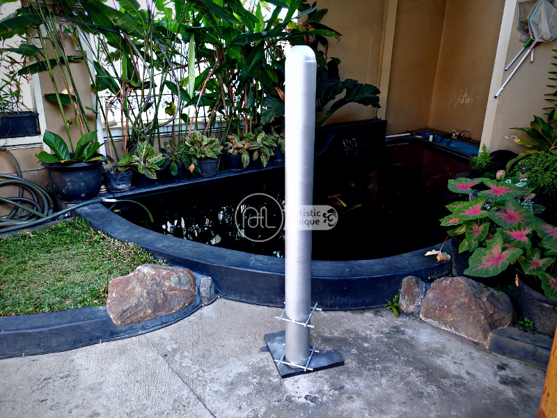 Produsen Bollard Galvanis Termurah | Ayem Tentrem Logam