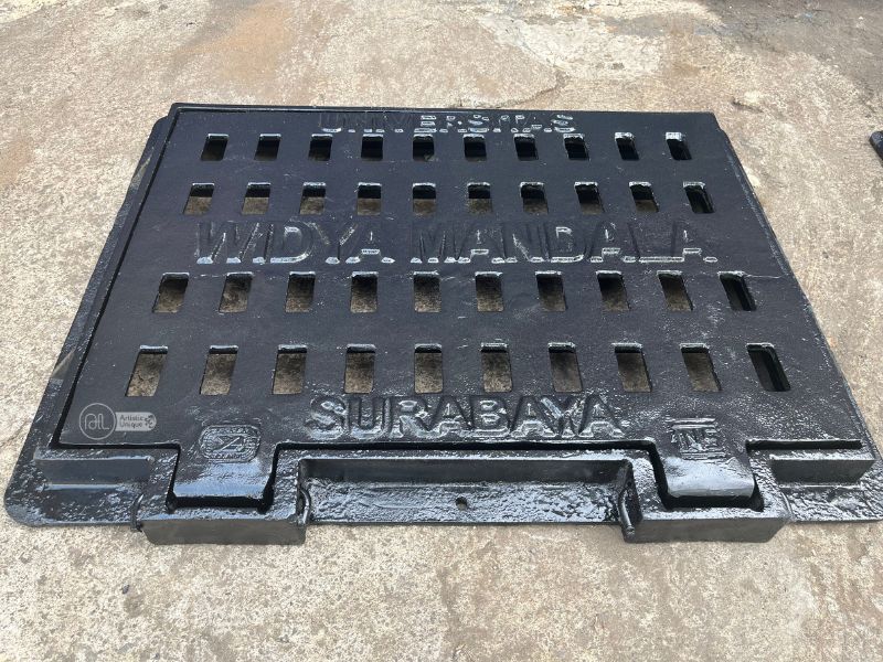 Tutup Got Besi Drainase Kokoh Tahan Lama | Ayem Tentrem Logam