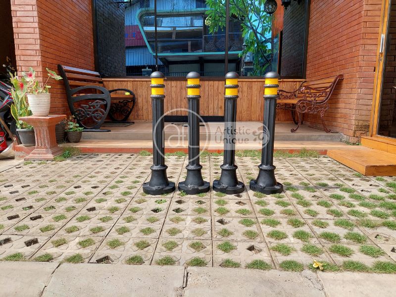 Bollard Besi Cor Pembatas Jalan Penataan Kawasan Modern | Ayem Tentrem ...