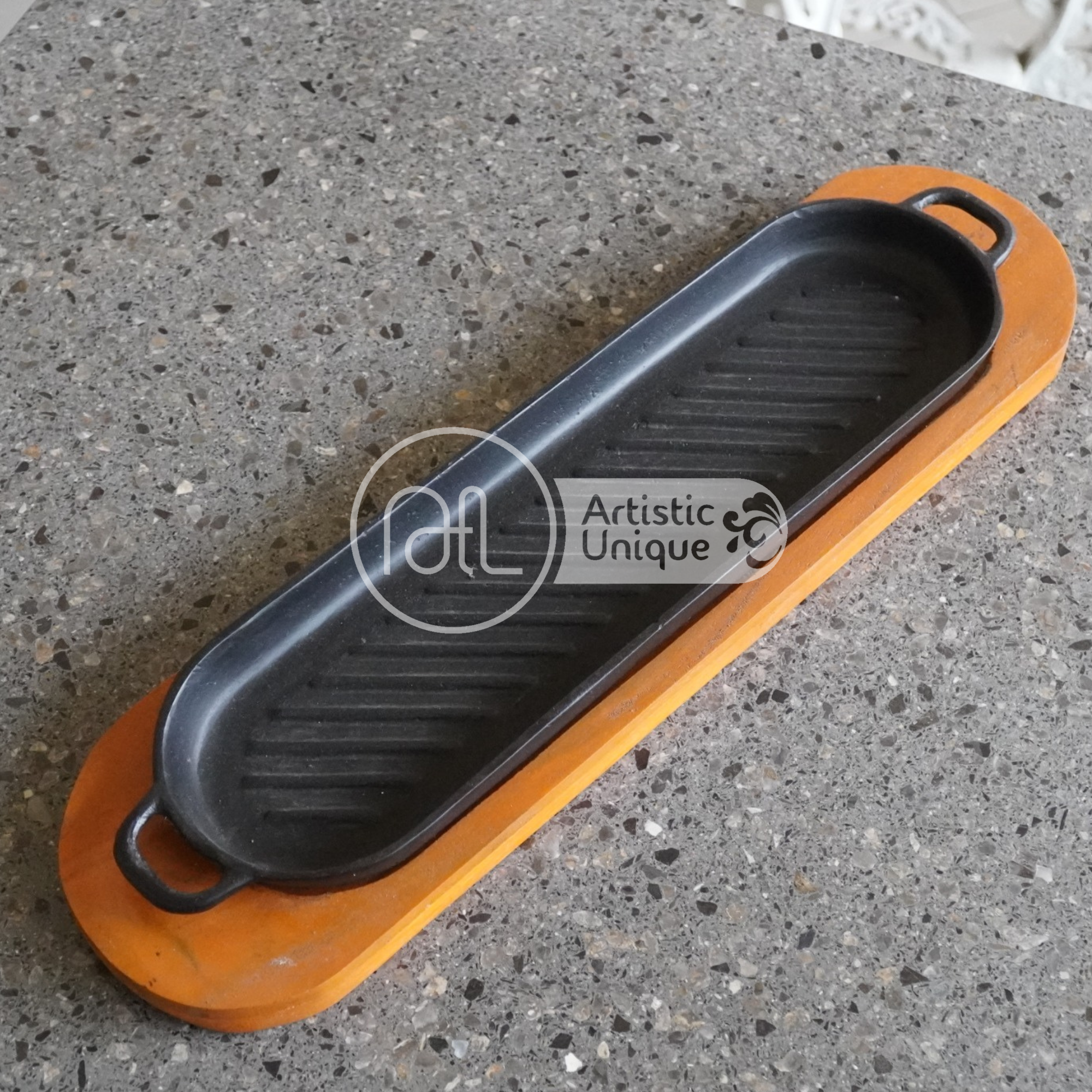Hot Plate Steak Cast Iron Standar Penyajian Steak Dapur Profesional ...